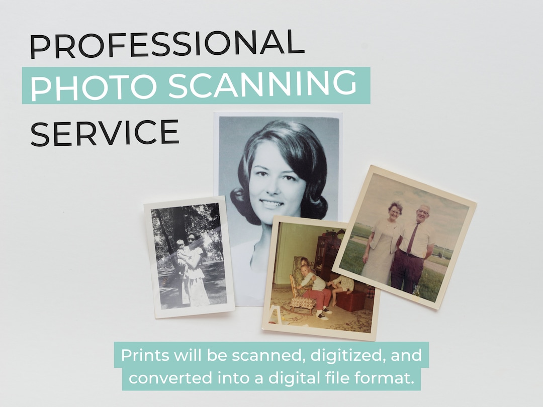 Professional Photo Scanning Service,scanning Printed Photos to Digital ...