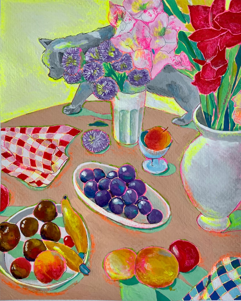 Colorful Still Life - Etsy