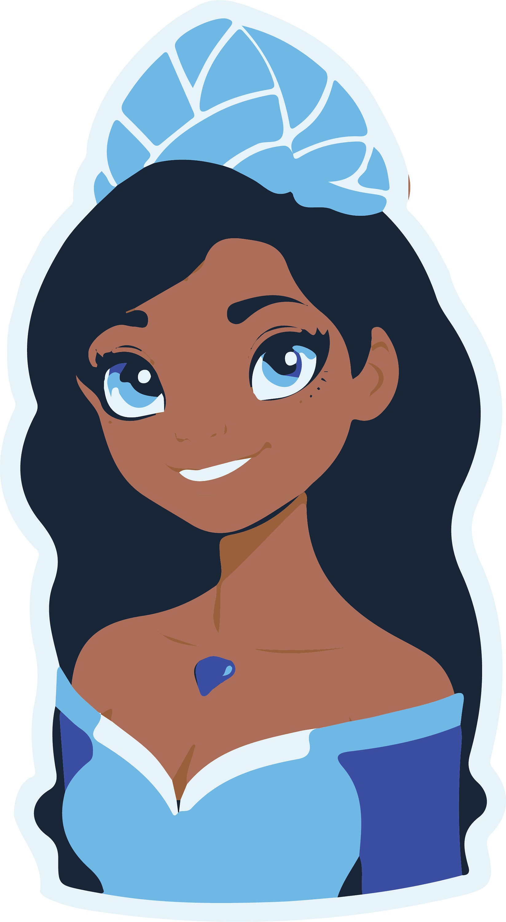 Black Elsa SVG, Png, JPG Professional Quality Files for DIY Projects ...