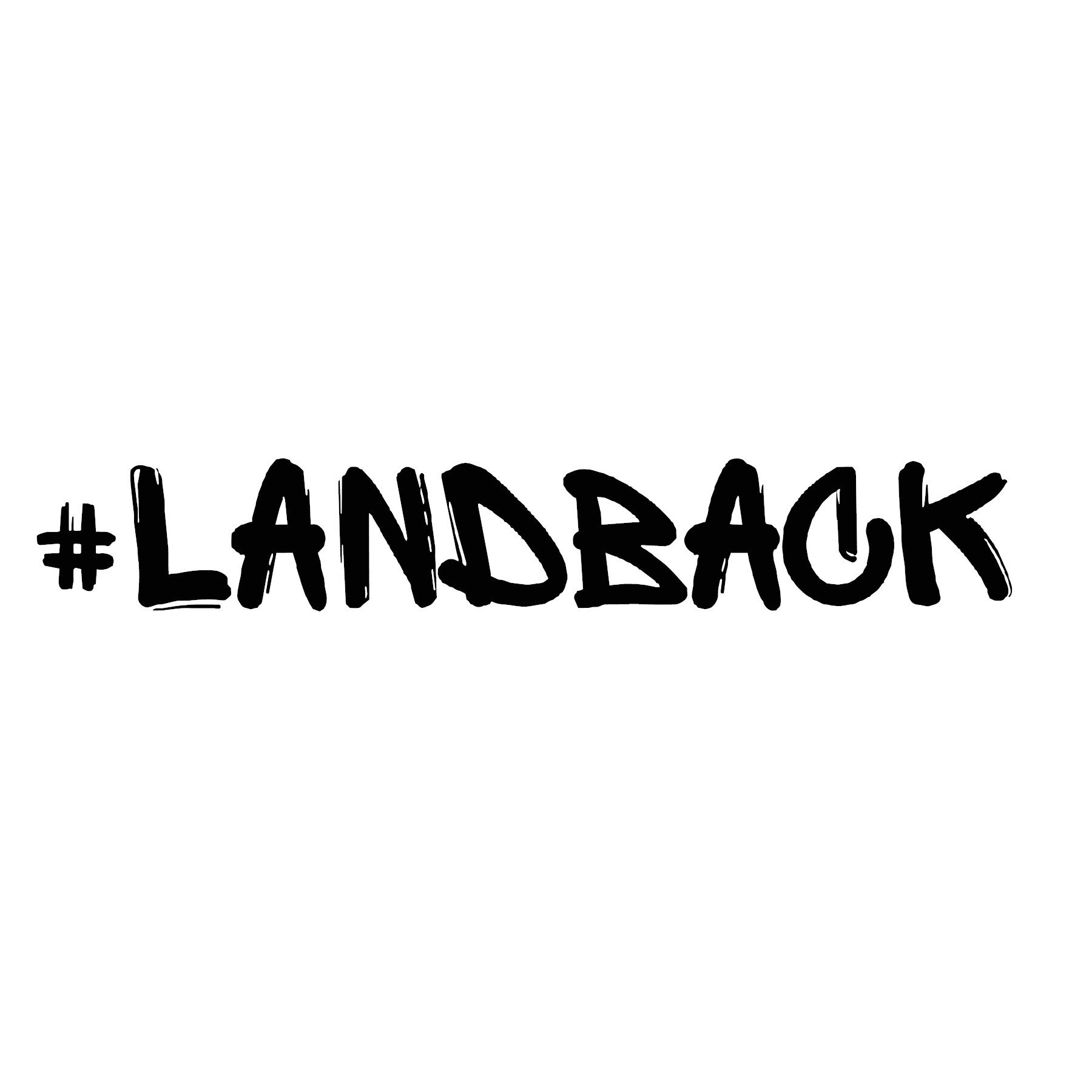 Landback Car Decal Indigenous Native Land Back | Etsy