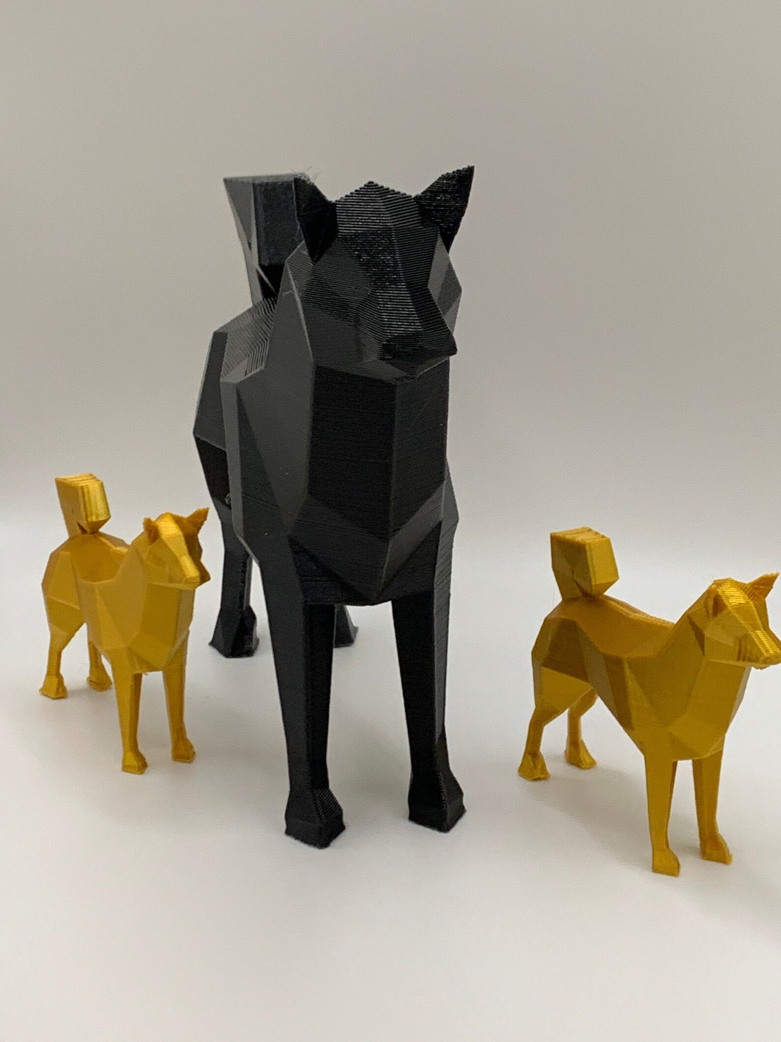 Shiba Inu! Low Poly Doge (3D Print - Any Color) - Etsy