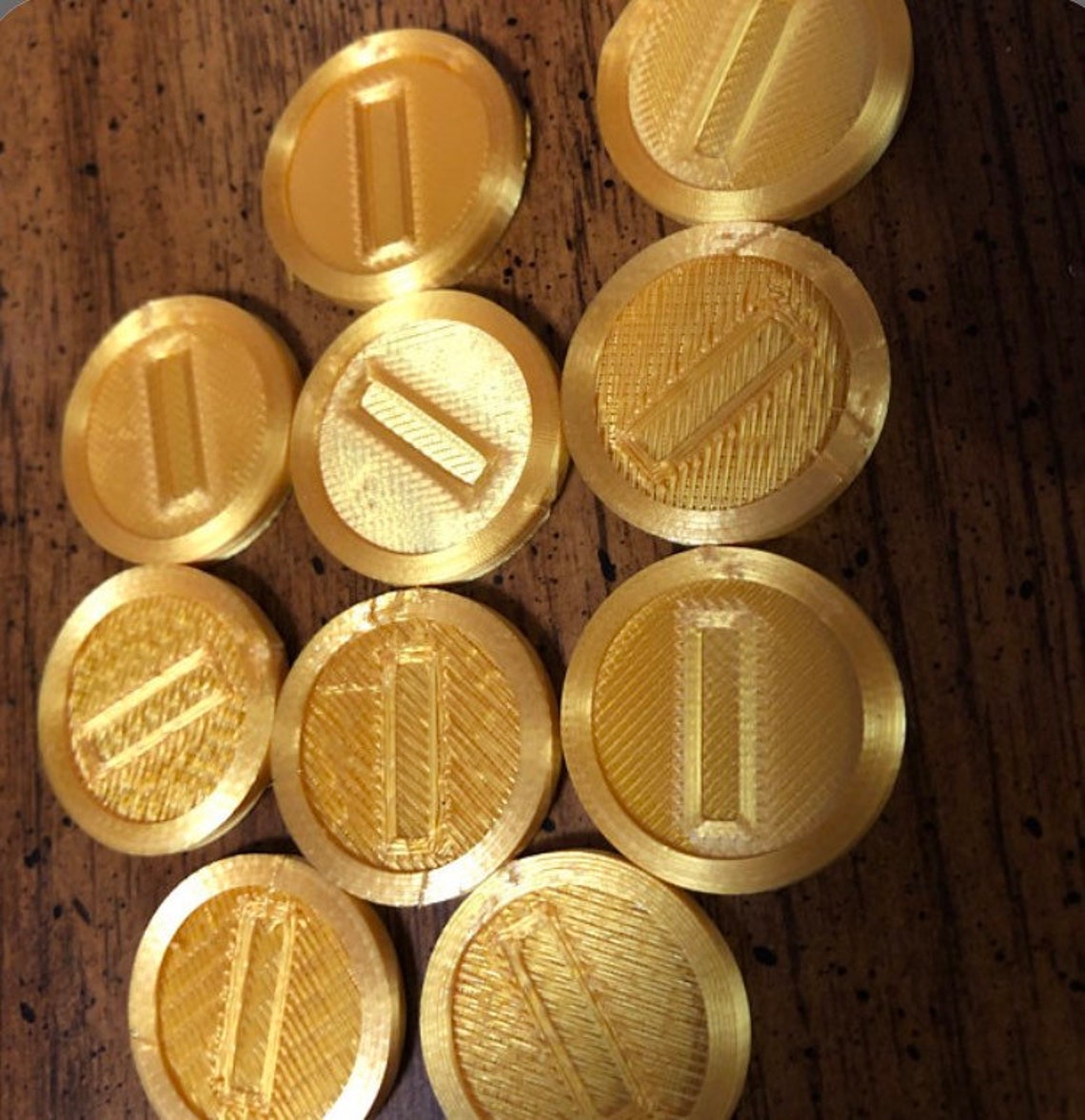 Mario Coins Any Color | Etsy