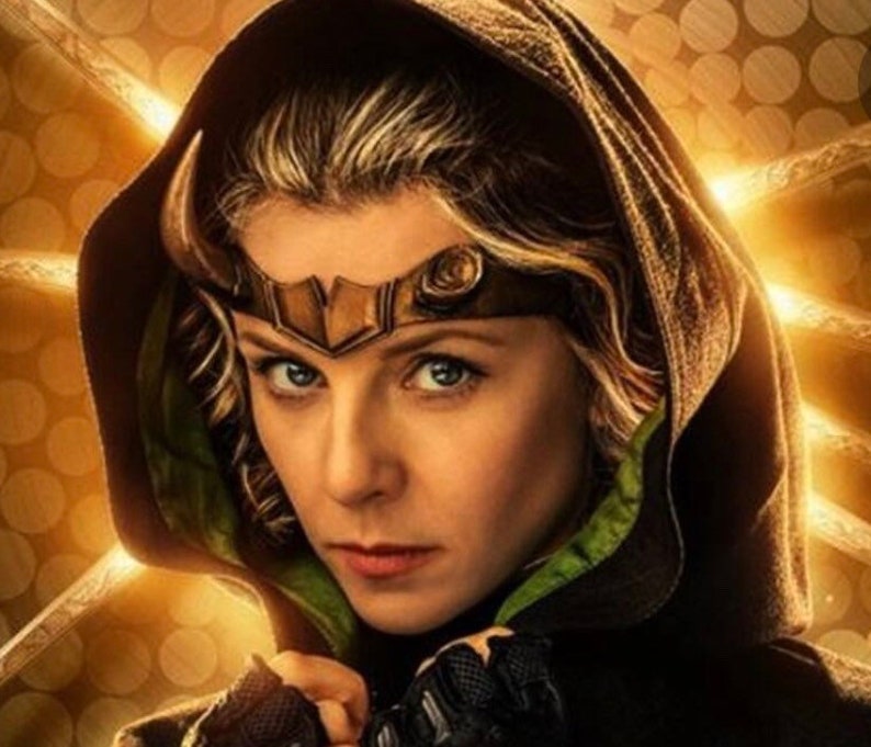 Fits Human Head - Lady Loki Crown - Sylvie - Enchantress Trickster ...