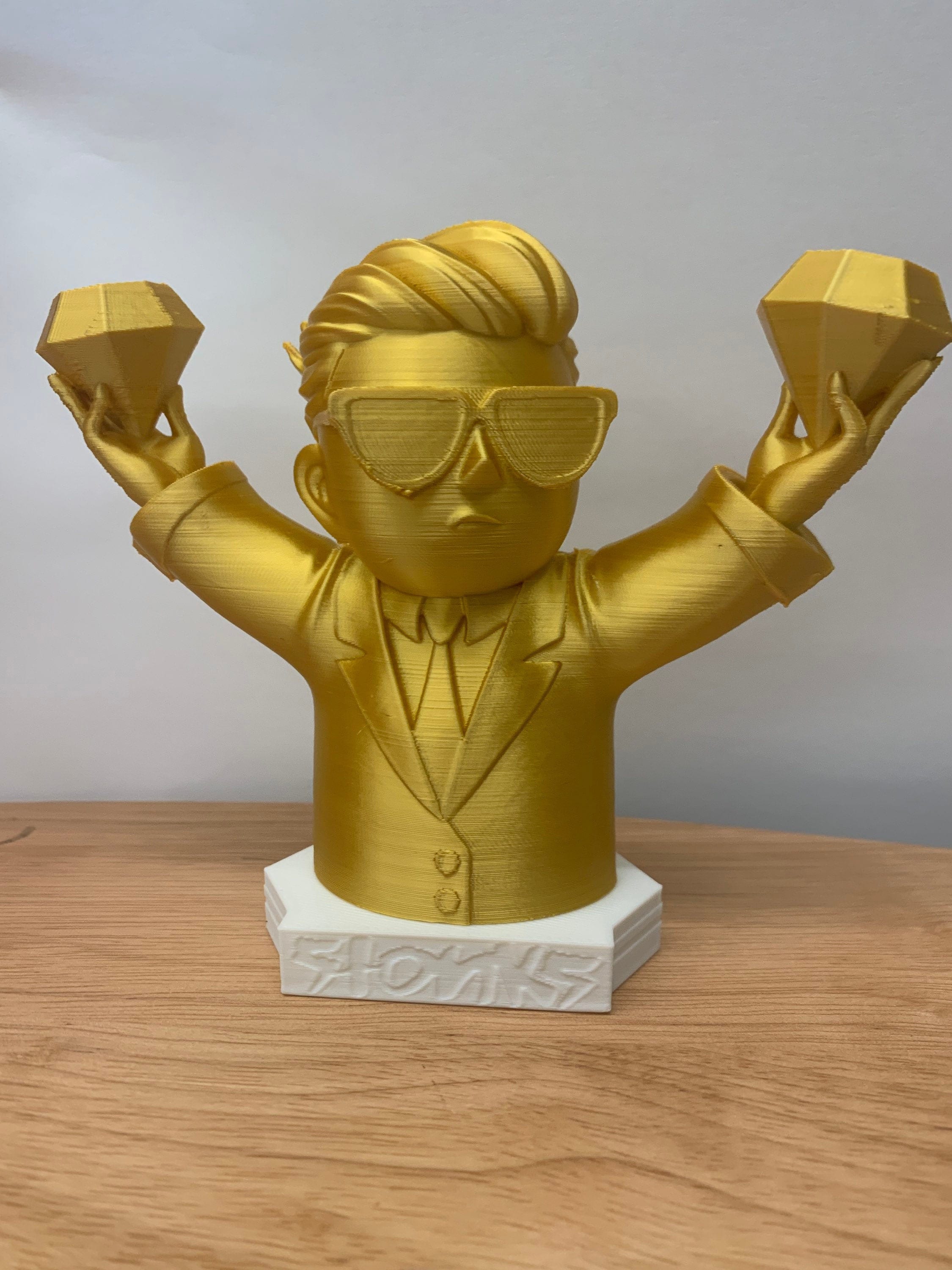 Wallstreetbets Diamond Hands Figure any Color - Etsy