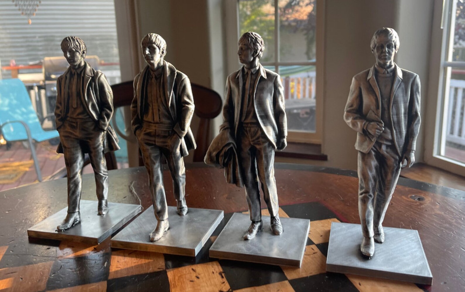 Beatles Bust Figures 3D Print Any Color - Etsy