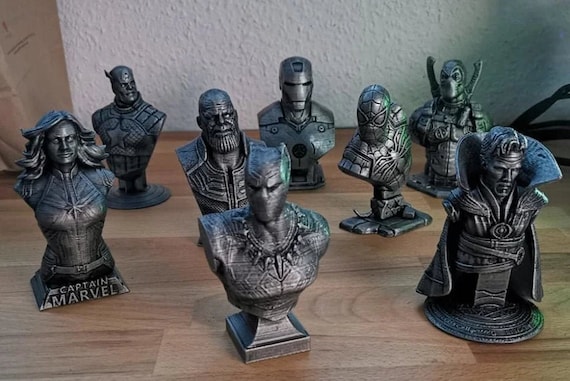 Marvel Busts any Color - Etsy