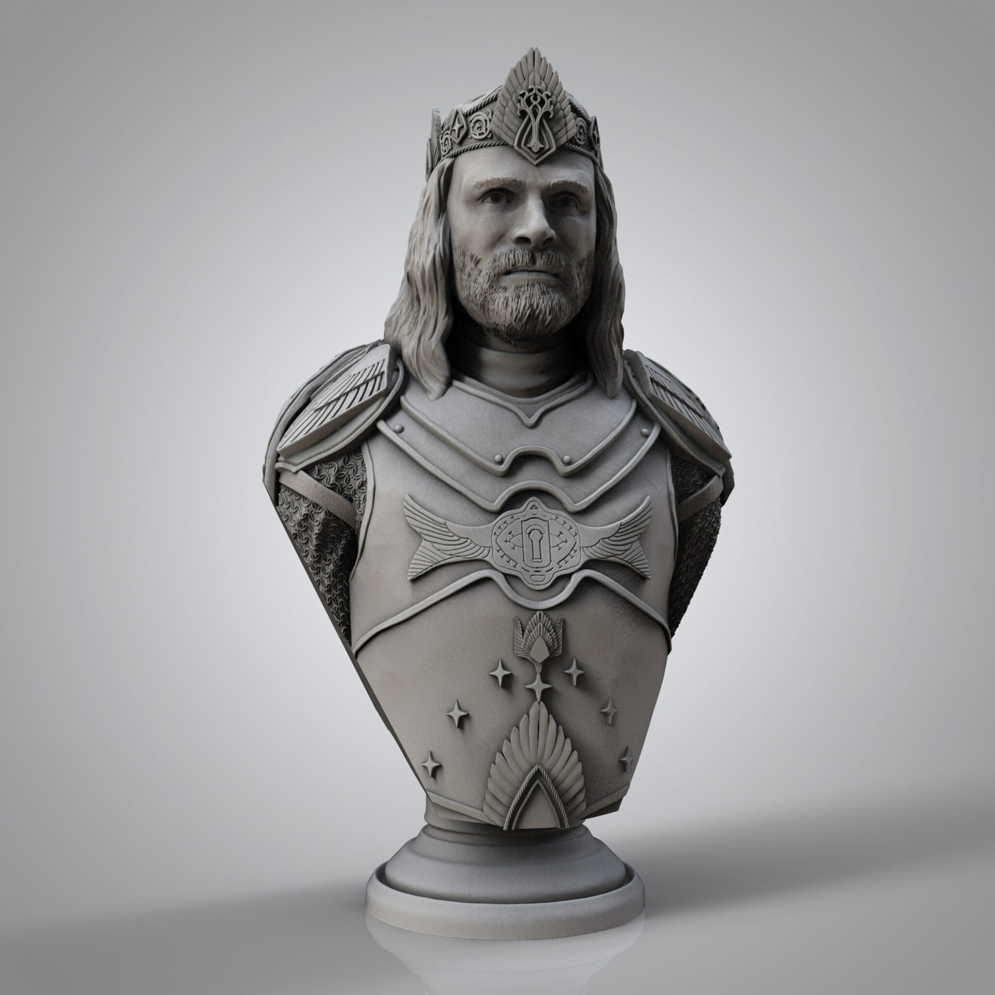 Lord of the Rings Busts (3D Print | Any Color) - Etsy