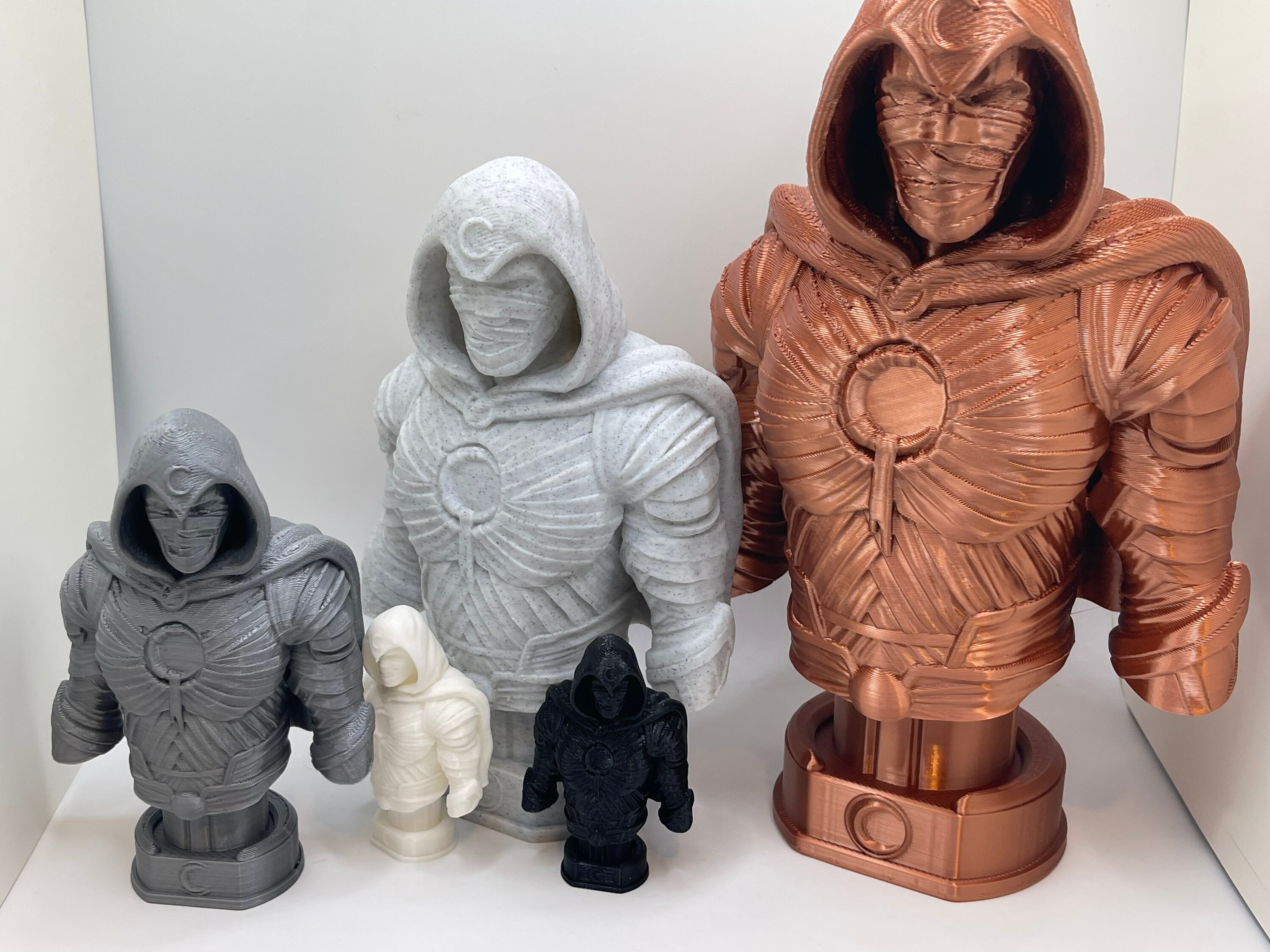 Moon Knight Bust (any Color) - Etsy