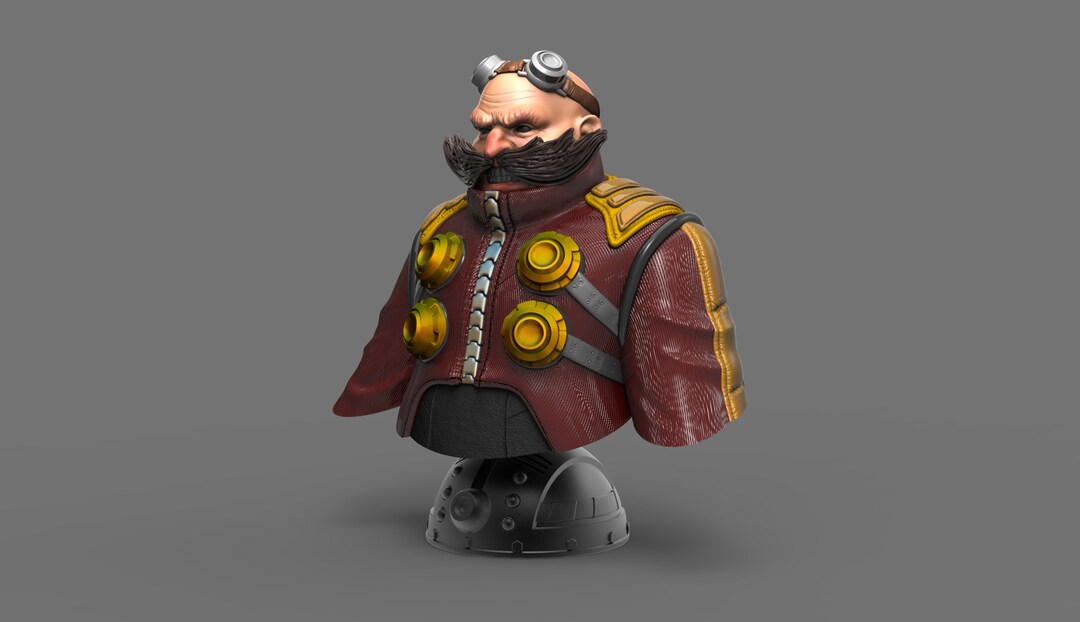 Eggman Bust (any Color) - Etsy