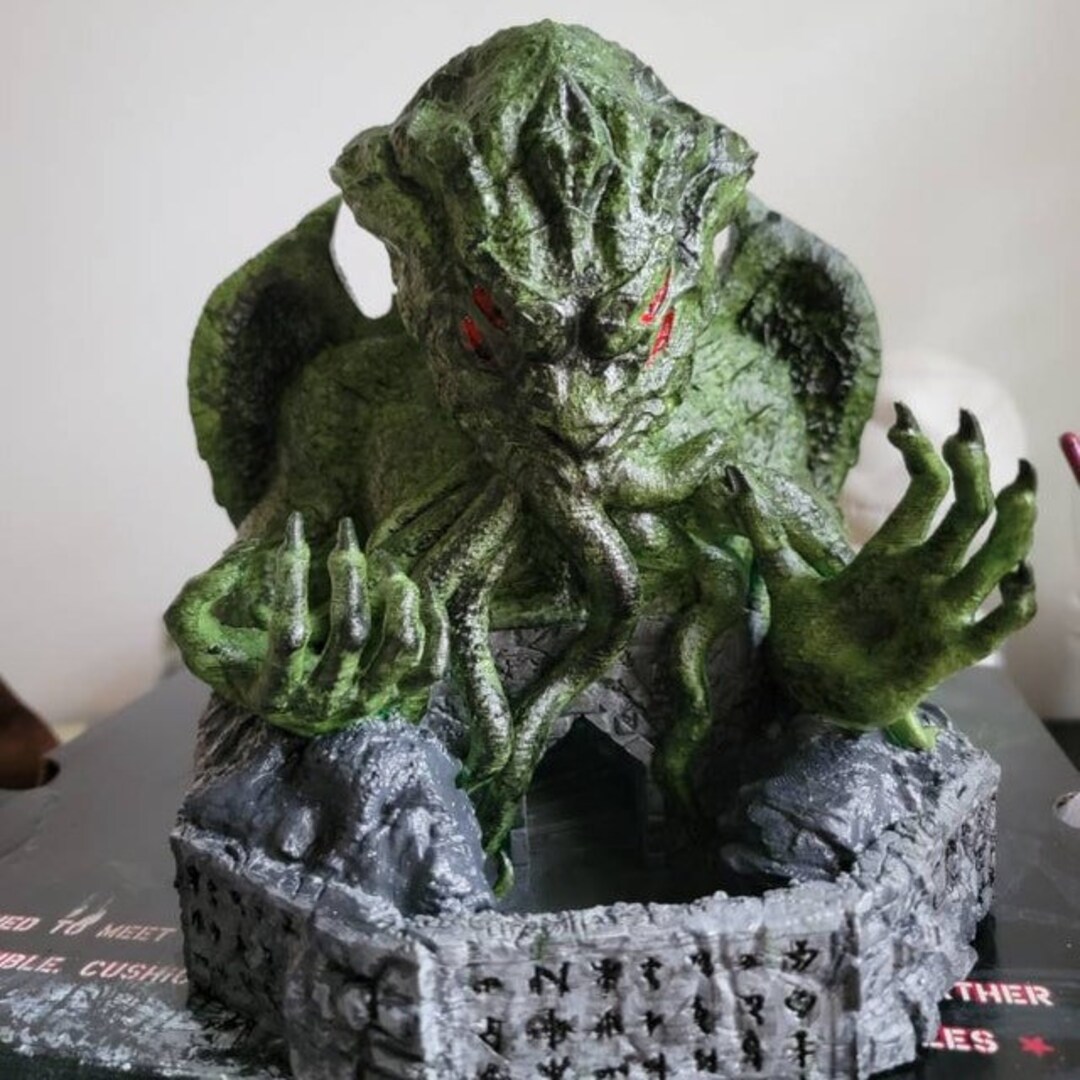 Dark Lord Cthulhu Dice Tower (3D Printed - Any Color) - Etsy