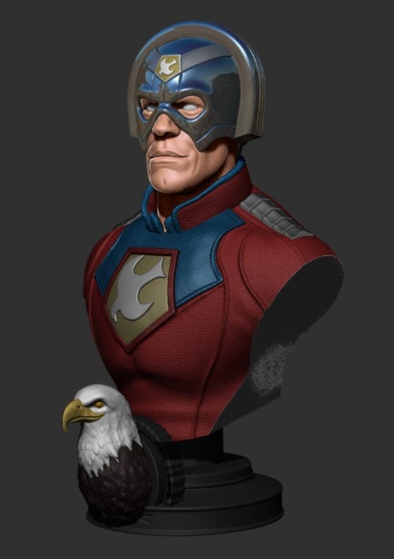Peacemaker Bust any Color 3D Print - Etsy