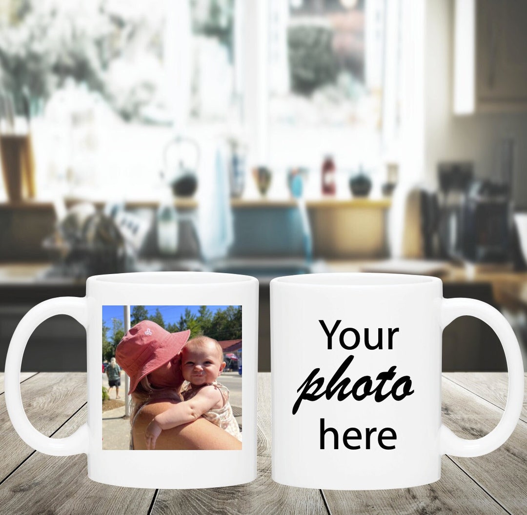 11 Oz Personalized Ceramic Mug Custom Mug Printed Photo on Mug Coffee ...