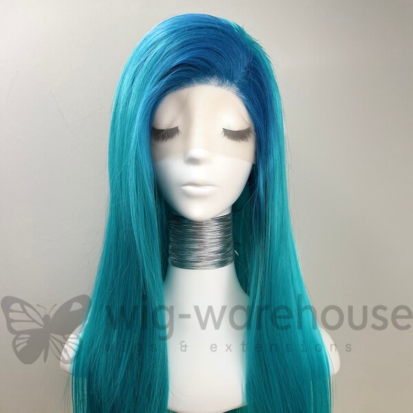 Blue Wig - Etsy UK