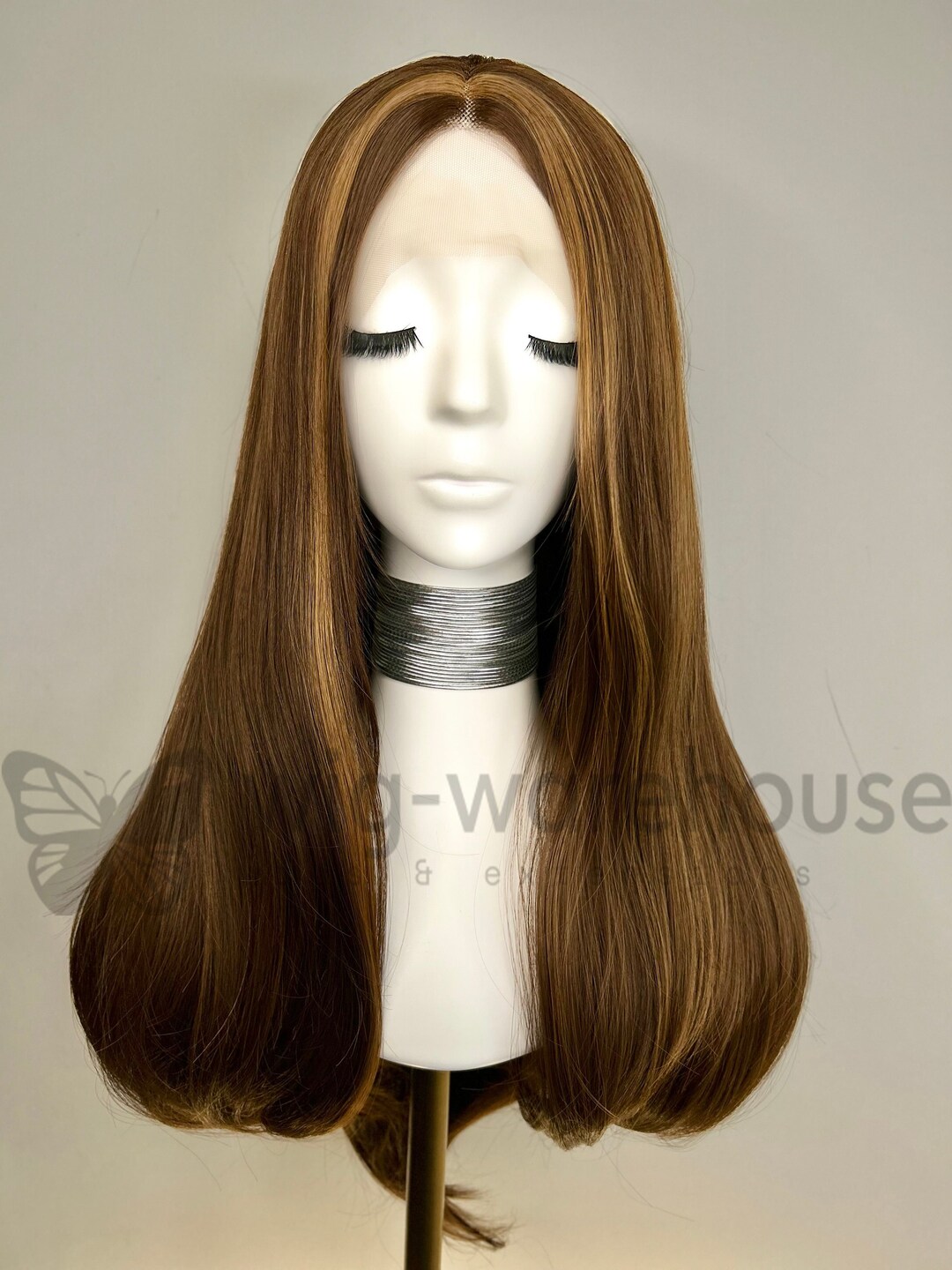 Synthetic Wig Long Straight - Bronze Bombshell - Etsy