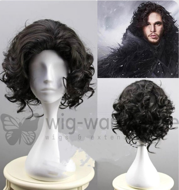 Game of Thrones Jon Snow aegon Targaryen black - Etsy