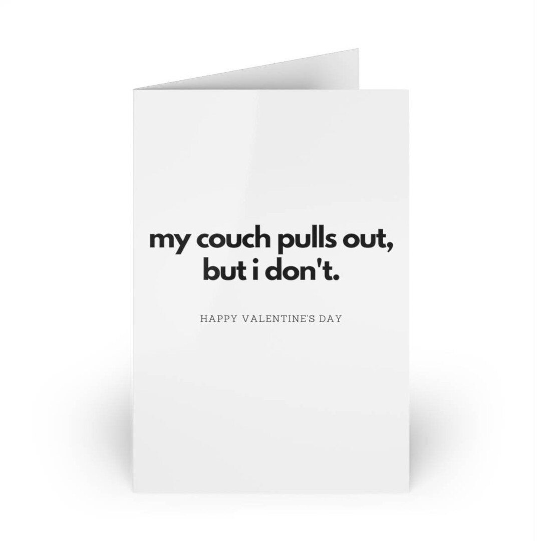 Funny Valentine Day Card Adult Humor Card Nsfw Card Sex Valentines Day
