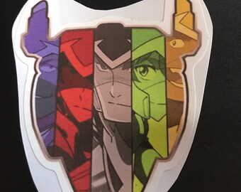 Voltron Sticker - Etsy