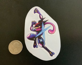 Greninja Sticker - Etsy