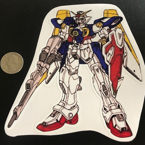 Gundam Wing Zero Full Body Sticker Mobile Suit Holographic - Etsy