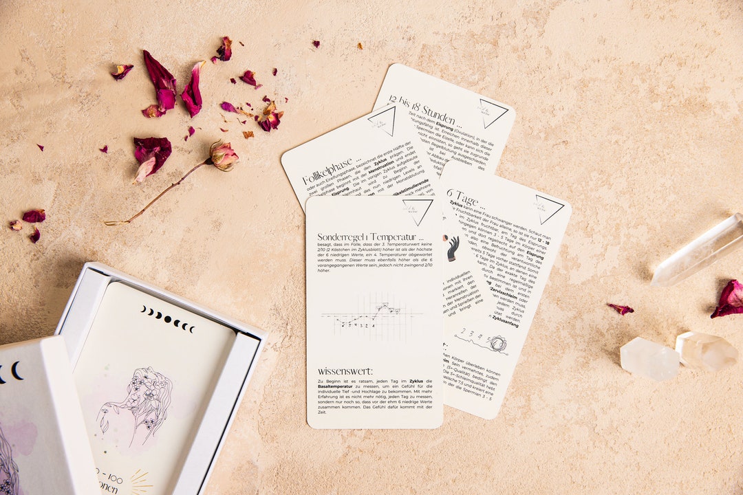 Learning Card Set Menstrual Cycle Knowledge and Hormone Free ...