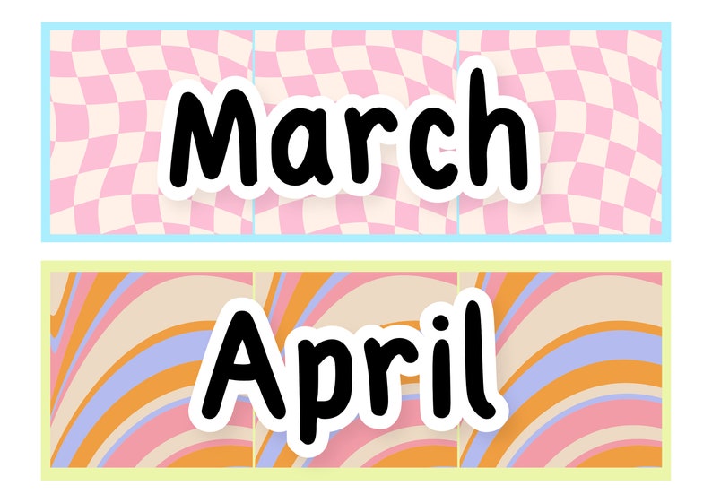 Cute Classroom Month, Classroom Days, Classroom Decor, Hippie Classroom ...