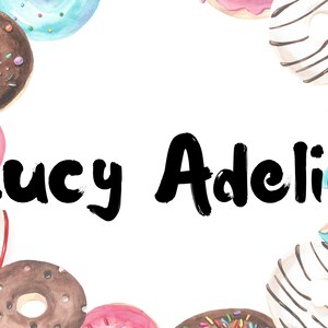 Donut Themed Classroom Tags, Classroom Tags, Classroom Decor, Sprinkles ...