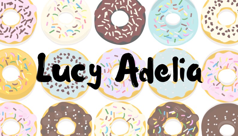 Donut Themed Classroom Tags, Classroom Tags, Classroom Decor, Sprinkles ...