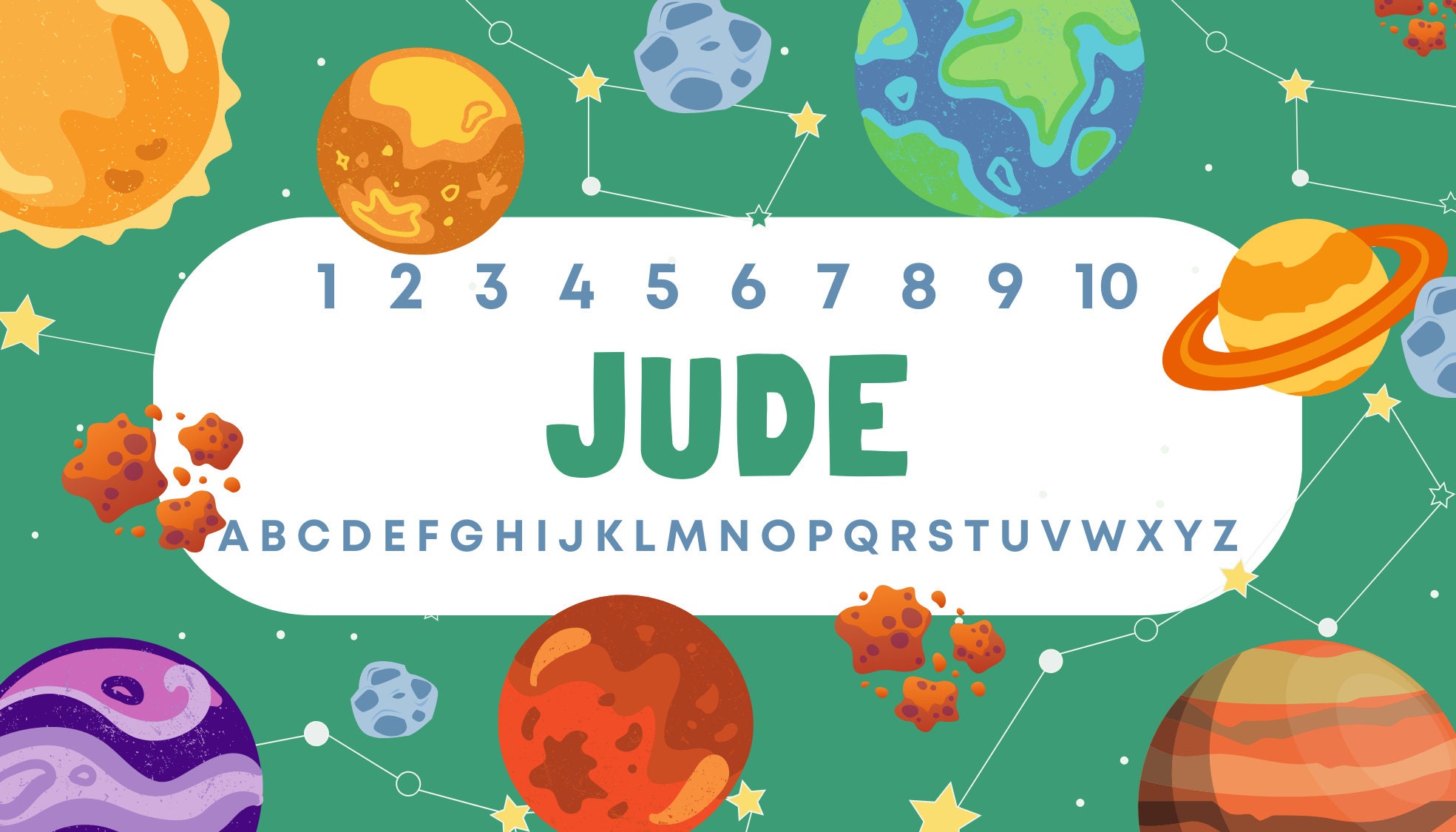 Space Themed Classroom Tags, Classroom Tags, Classroom Decor, Space ...