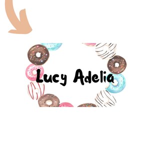 Donut Themed Classroom Tags, Classroom Tags, Classroom Decor, Sprinkles ...