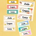 Groovy Themed Classroom Tags, Classroom Tags, Classroom Decor, Hippie ...