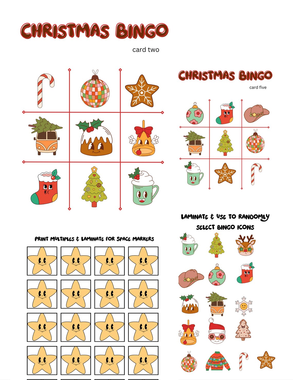 Bingo for Pre- K • Preschool Bingo • Christmas Bingo • Prek Fine Motor ...