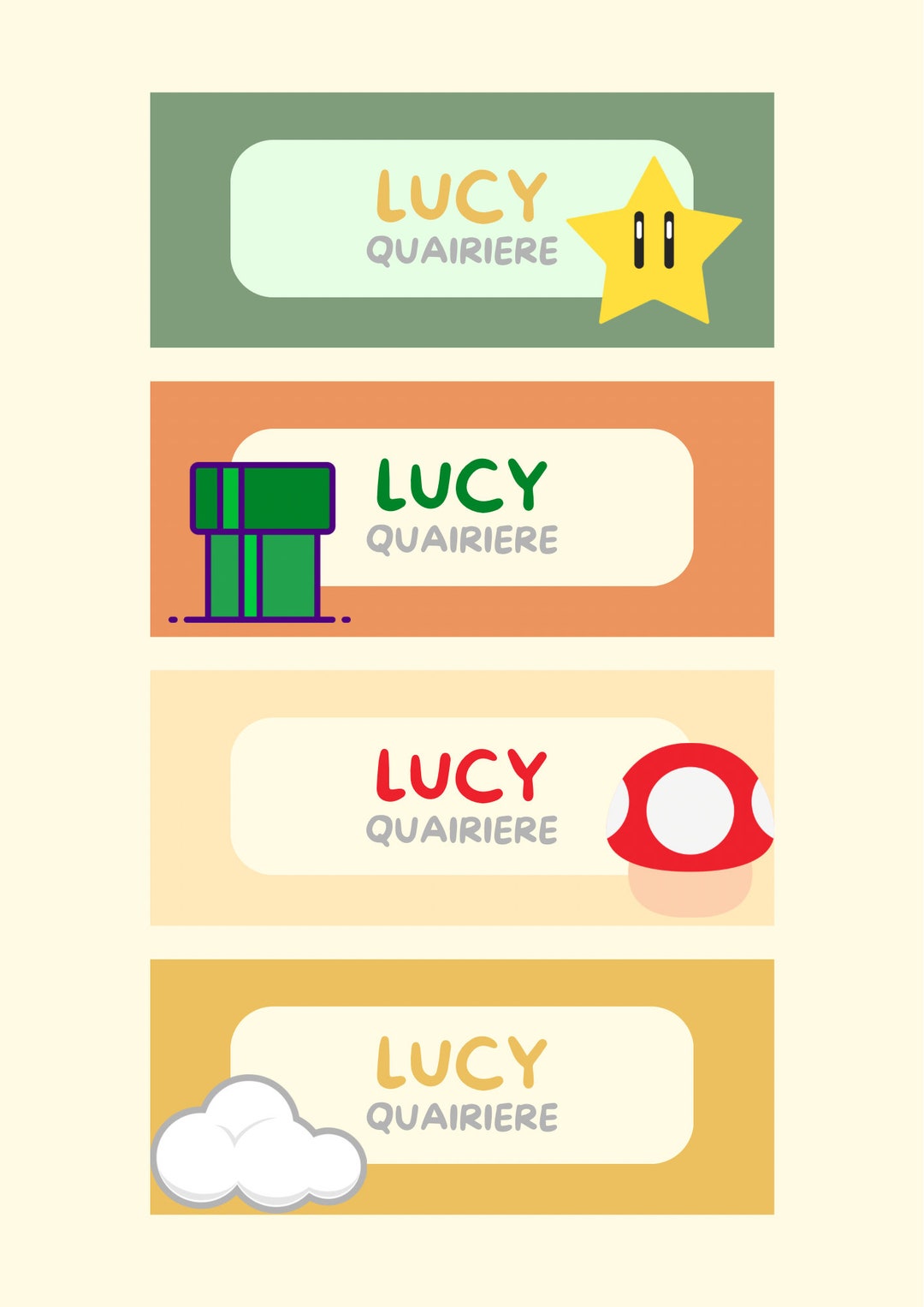 Gamer Themed Classroom Tags, Classroom Tags, Classroom Decor, Retro ...