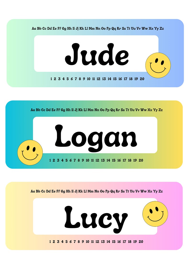 Groovy Themed Classroom Tags, Classroom Tags, Classroom Decor, Hippie ...