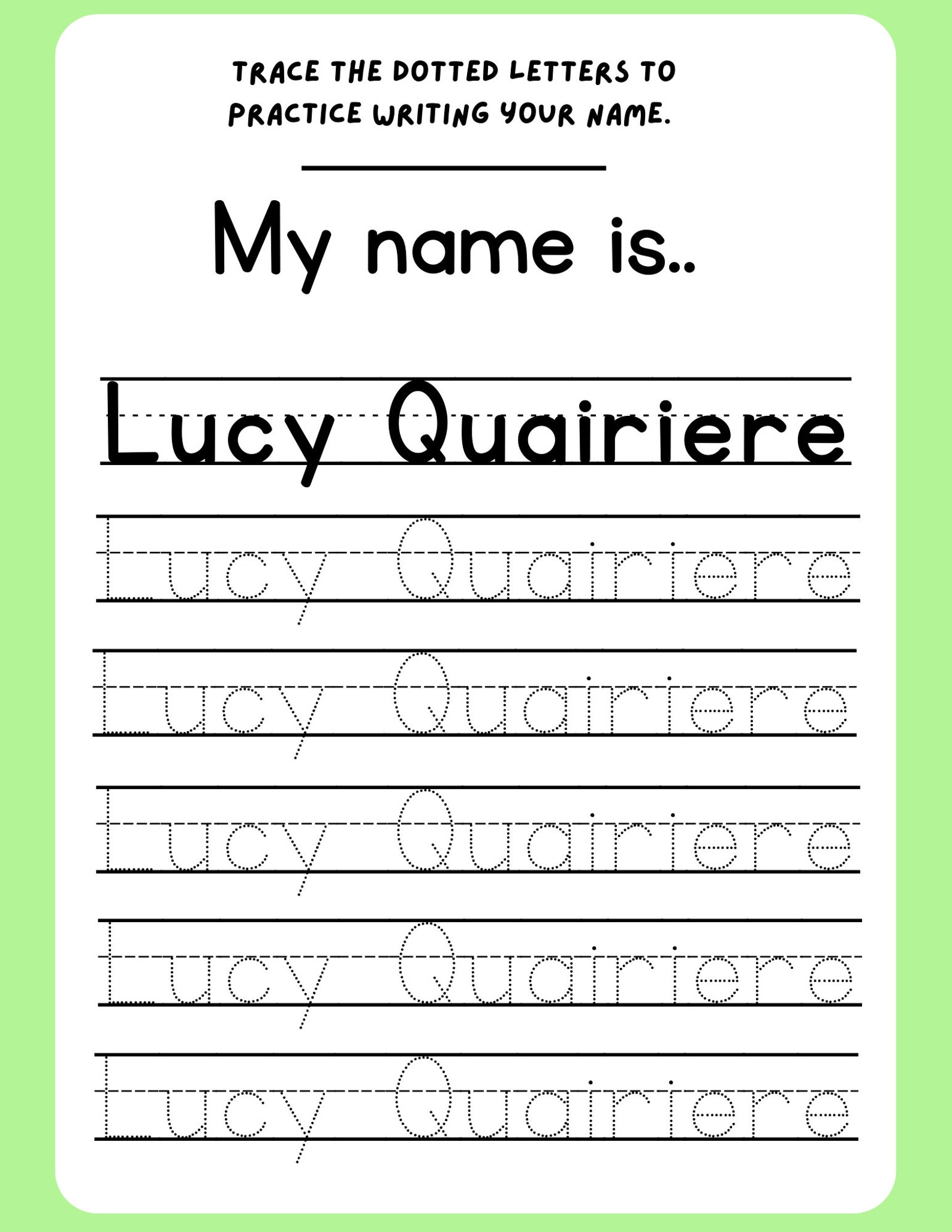 Simple Themed Name Tracings, Classroom Names, Classroom Decor, Simple ...