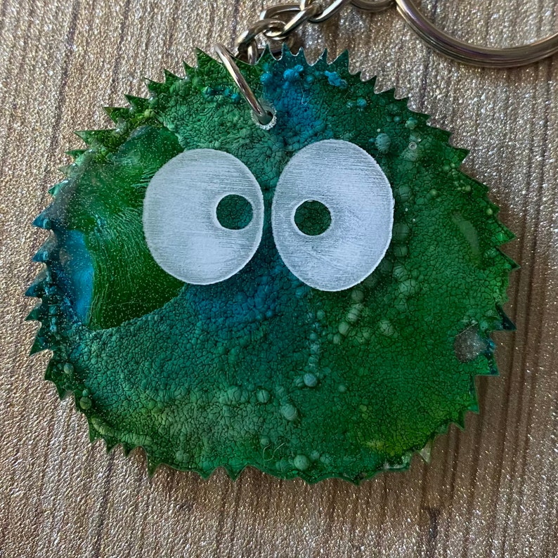Soot Sprite Keychain - Etsy