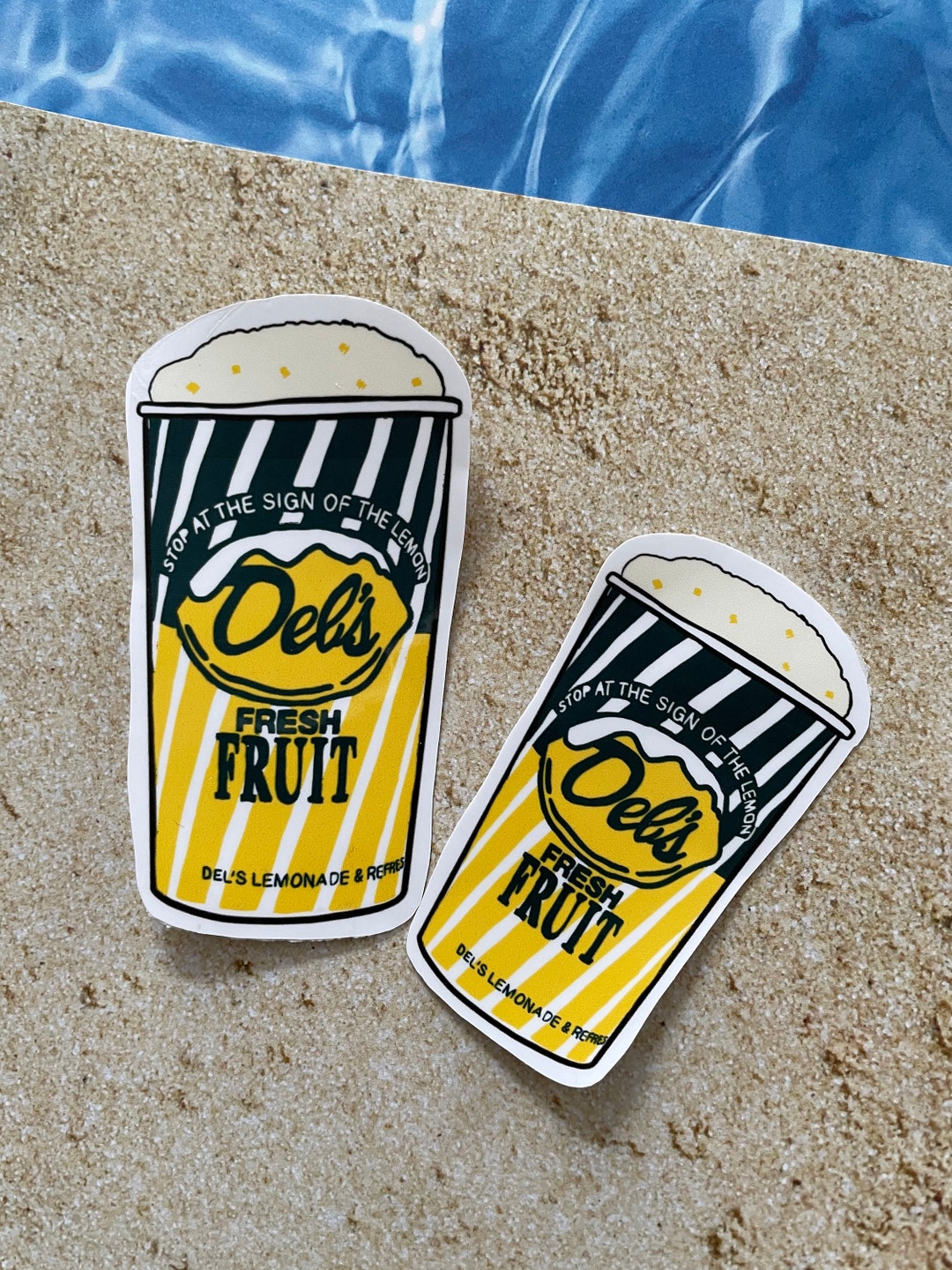 Dels Inspired WATERPROOF STICKER - Etsy