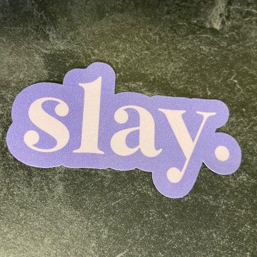 SLAY Sticker Set 5pcs - Etsy