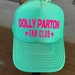 DOLLY PARTON Trucker Cap - Etsy