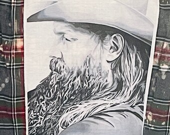 Outlaw State of Mind Chris Stapleton Inspired Design Country Music Mens ...