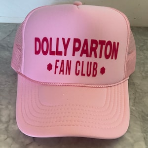 DOLLY PARTON Trucker Cap - Etsy
