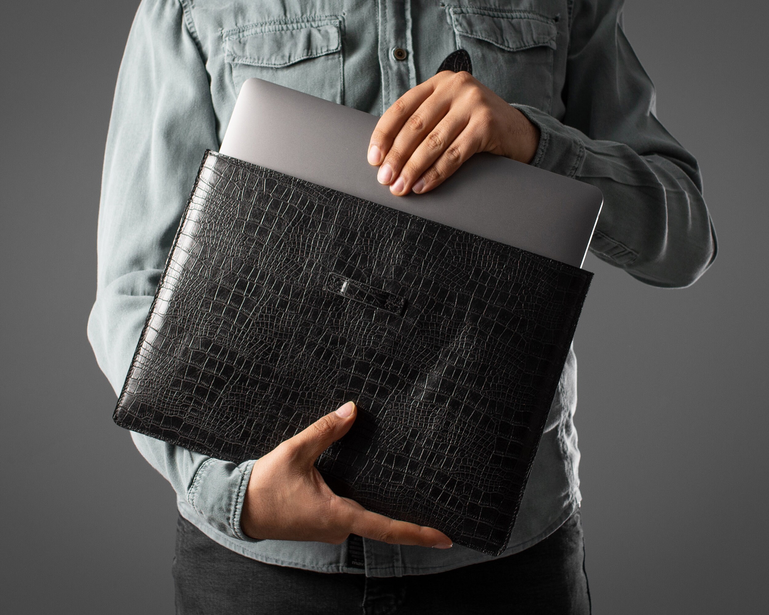 MacBook 2020 Case, Mac 2020 Pro 13 Sleeve, Leather Custom Case, Stylish ...