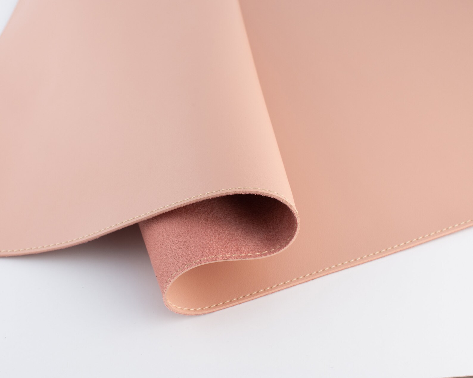 Leather Mouse Mat, Large Mouse Pad, Pink Gaming Desk Mat, Leather Desk ...