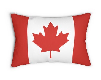 Canadian Flag Pillow - Etsy