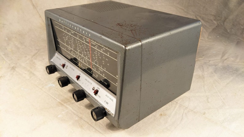 1954 Hallicrafters S-38E 4 Band Communications Style Radio Receiver - Etsy