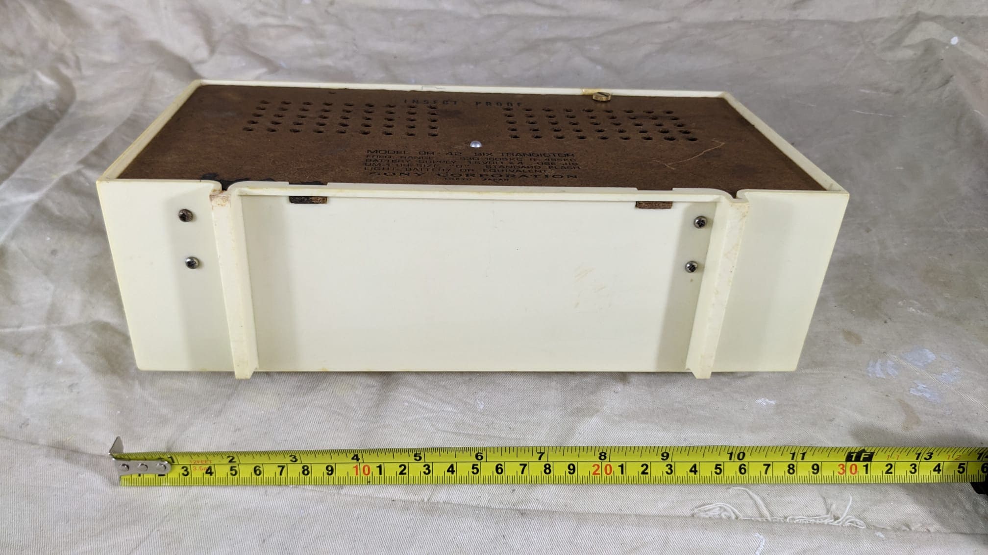 1967 Sony Solid State Portable Radio. Mfg in Tokyo Japan - Etsy