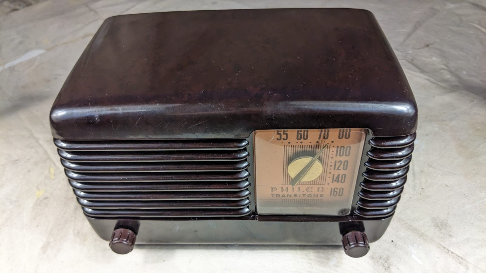 Mini Canadian 1950 Philco Transitone Model 57 Radio Receiver - Etsy