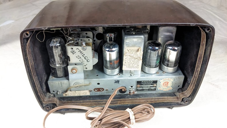 Mini Canadian 1950 Philco Transitone Model 57 Radio Receiver - Etsy