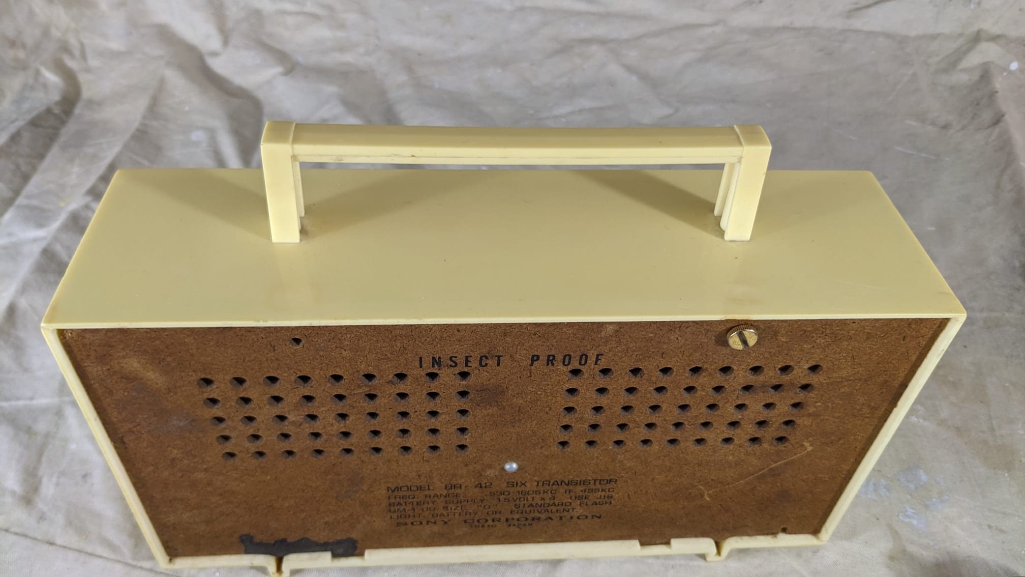 1967 Sony Solid State Portable Radio. Mfg in Tokyo Japan - Etsy