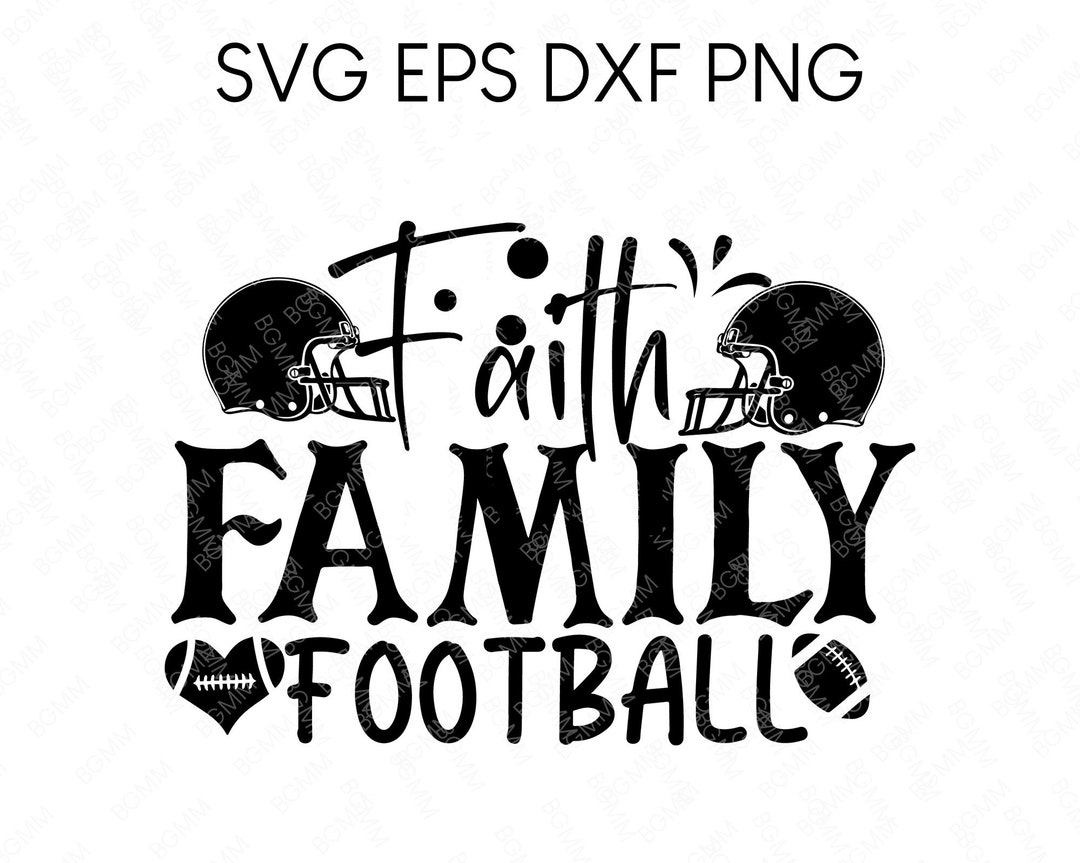Football Family SVG - Etsy
