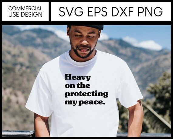 Protect Peace SVG Inner Peace SVG Digital File Download - Etsy